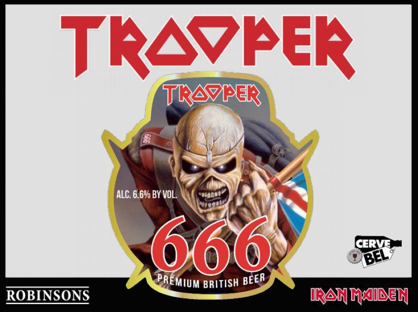 Trooper 666. Lo nuevo de Iron Maiden y Cervebel