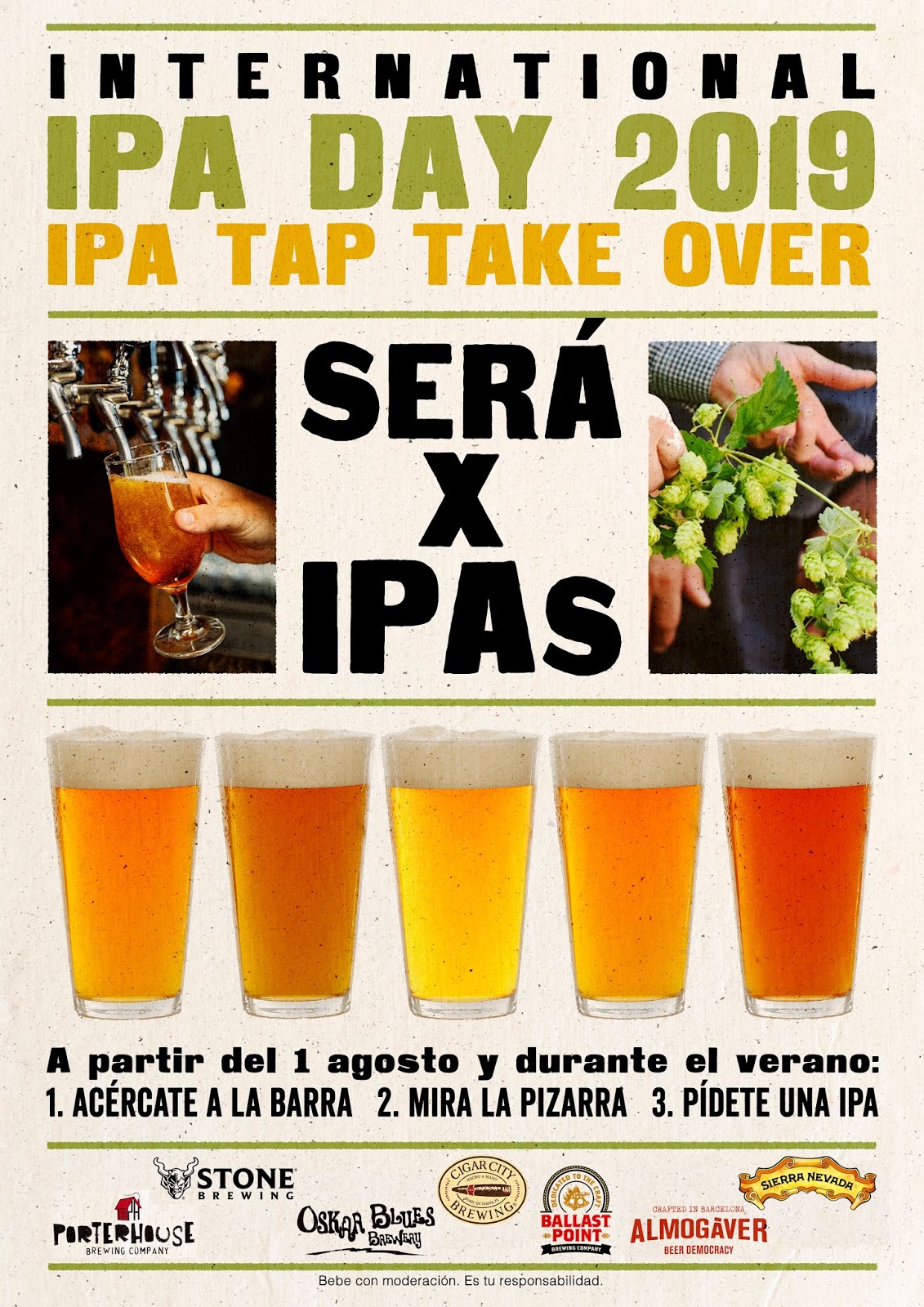 IPA Day con nuestras especialidades de CERVEBEL